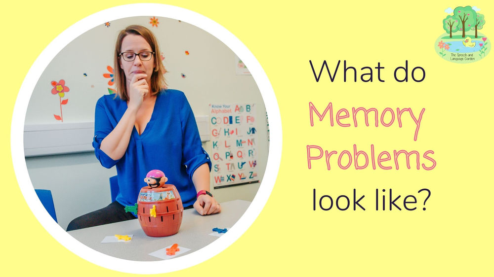 What do memory, processing and retention problems look like?