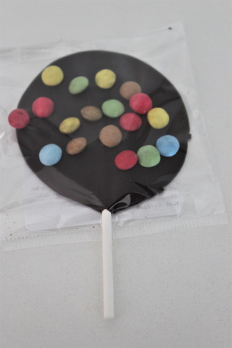 Sucette crousti choc au chocolat noir | Maison Demeules