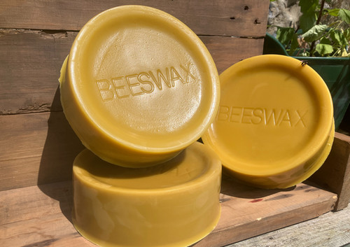 1kg Beeswax Disc (Bulk for Arts, Crafts, DIY) | Jem's Bees