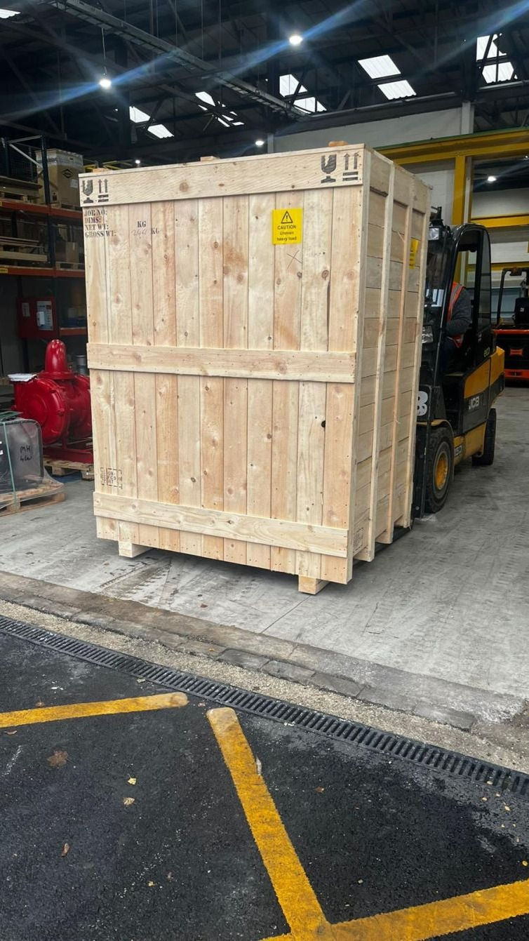 We can secure your goods inside shipping container | M&S Boxes and ...