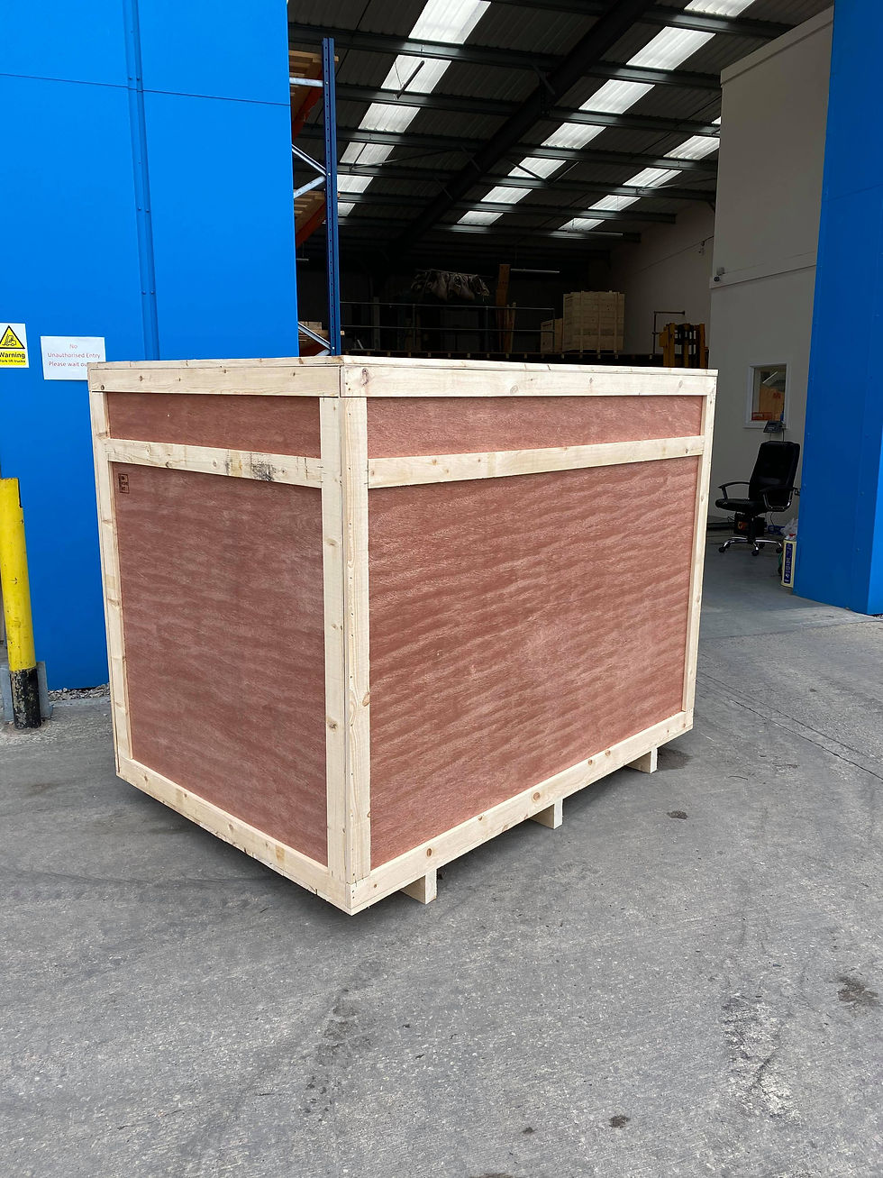 Plywood Packing Cases For Exporting | M&S Boxes and packaging Ltd