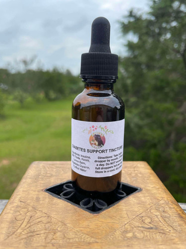 Diabetes Support Tincture 1 oz dropper | Amber's Herbals
