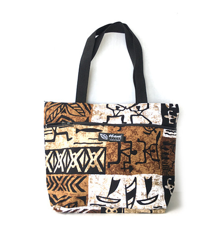 Stickman Tote Bag w/Zipper | Nani Island