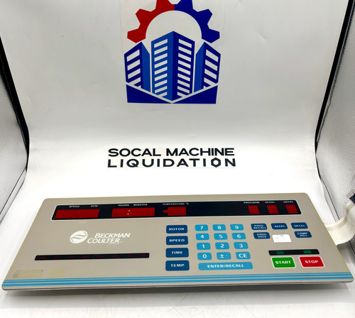 Beckman Coulter / Control Panel Touch Display | SOCAL MACHINE LIQUIDATION