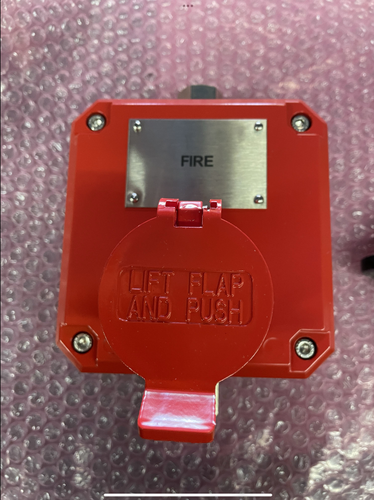 MEDC Push Button Fire Alarm Call Point P8W-R Brand New | SOCAL MACHINE ...
