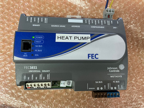 Johnson Controls FEC1611 Metasys Field Equipment Controller MS-FEC1611 ...