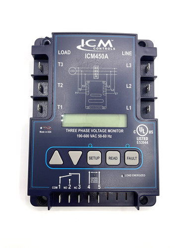 ICM Controls / ICM450A / 3 Phase Line Voltage Monitor | SOCAL MACHINE ...