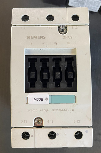 Siemens Sirius 3RT1044-1A 3 Pole Contactor | SOCAL MACHINE LIQUIDATION