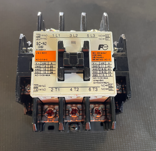 Fuji Electric SC-N1 SC35BAA Magnetic Contactor | SOCAL MACHINE LIQUIDATION