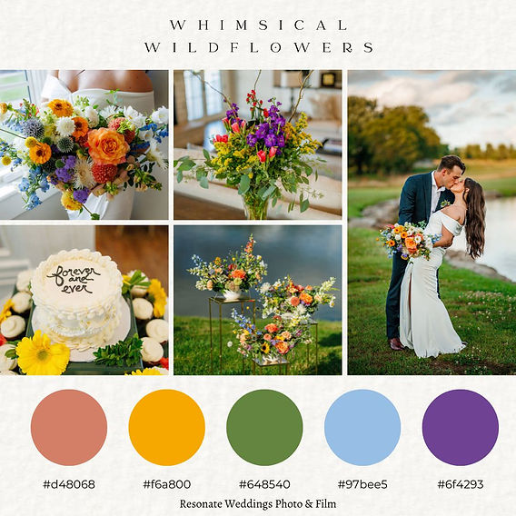 Great Wedding Color Palettes