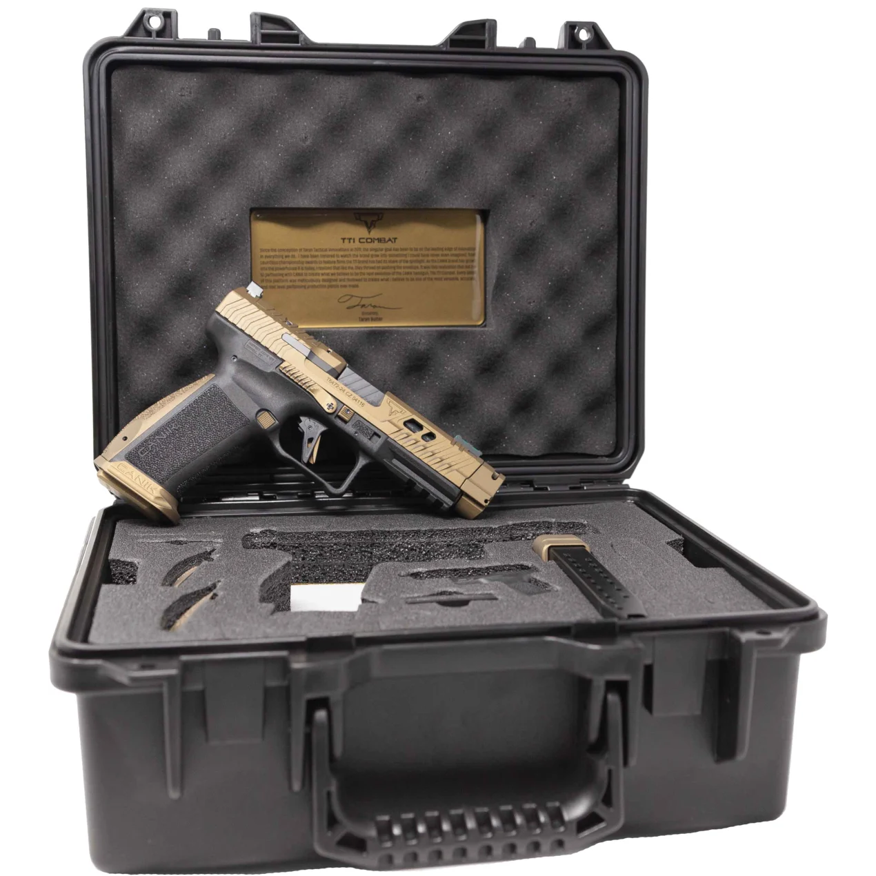 CANIK TTI Combat, 18 + 1 Magazine, 9MM | Milwaukee Tactical