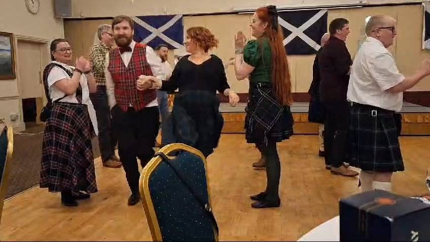 Burn's Night Ceilidh Dancing
