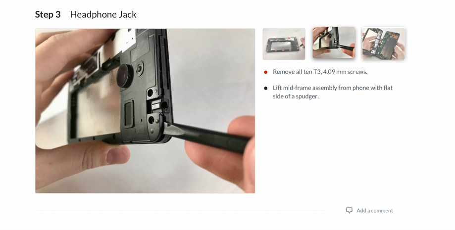 iFixit Project | Sophia Wiley