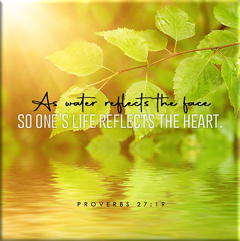 proverbs 27 19 wallpaper