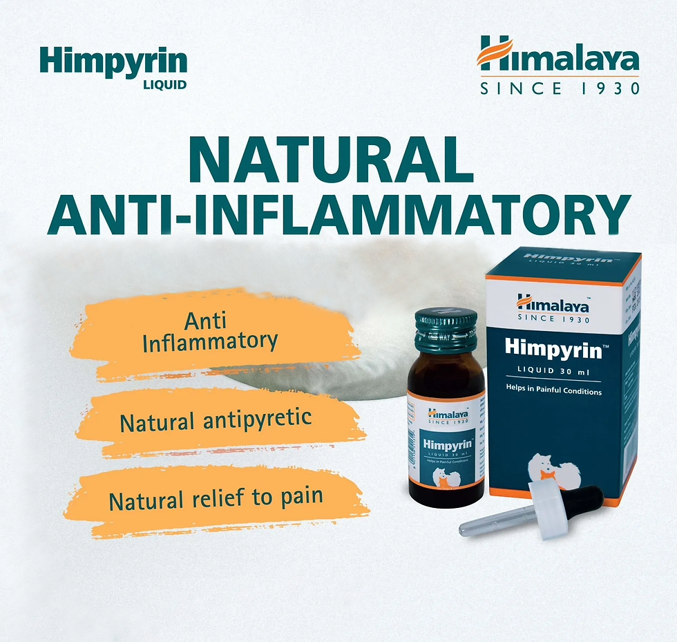 Himalaya Supplement Himpyrin Liquid (Pain Relief & Anti-Inflammatory ...