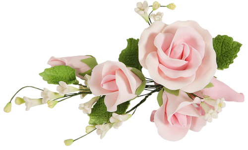 FLOWER SPRAYS - GARDEN ROSE SPRAYS | Cake Flora