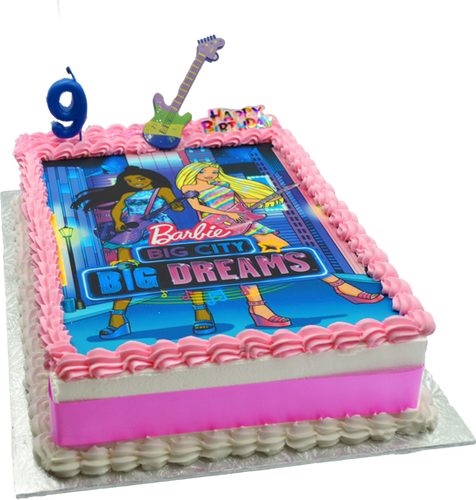 BARBIE CITY PRINT KTA-20 | Cake Flora