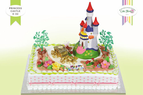 KIT E32 - PRINCESS CASTLE | Cake Flora