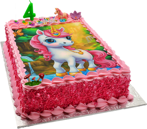 UNICORN PRINT KTA-27 | Cake Flora