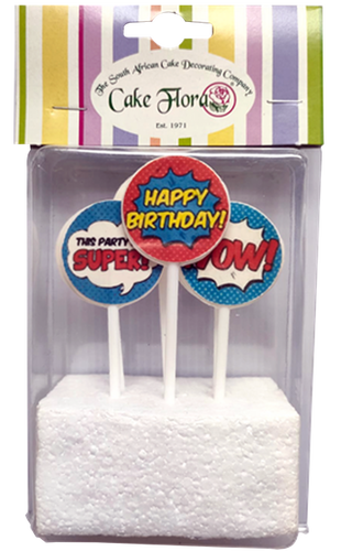 EDIBLE FONDANT TOPPERS | Cake Flora