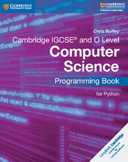 Cambridge IGCSE® and O Level Computer Science Programming Book For Python | schoolboxplus