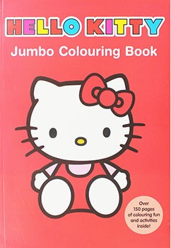Hello Kitty Jumbo Colouring Book (Alligator Books) | schoolboxplus