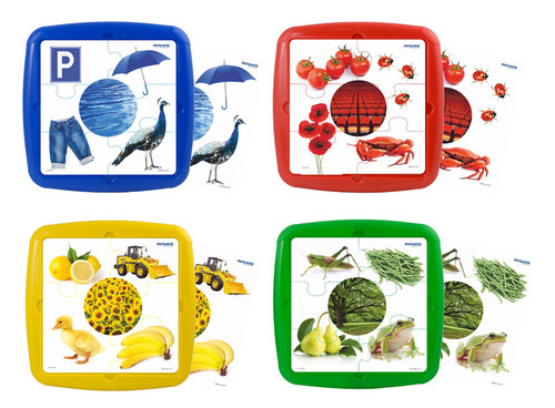 Set 4 Puzzles: The colors | schoolboxplus