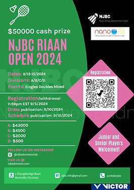 Home | New Jersey Badminton Club | United States