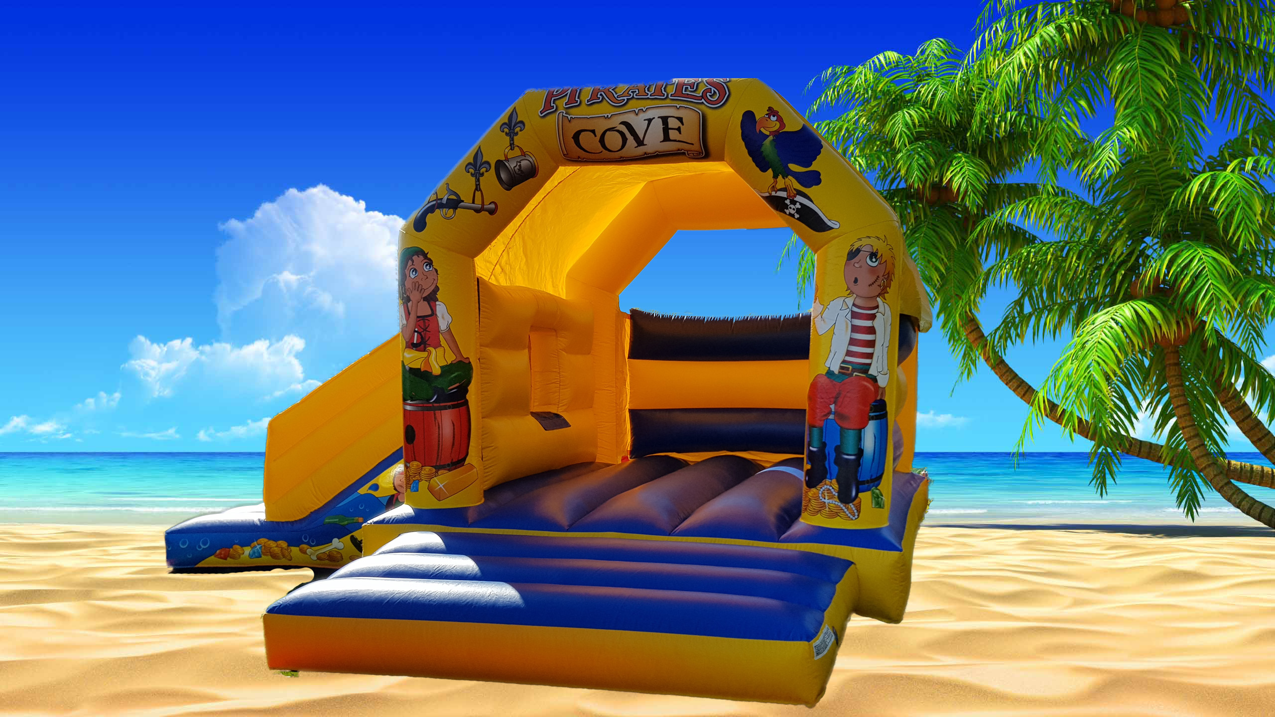 Claire's Inflatable and Soft Play Hire| Gallery bouncy castle sensory