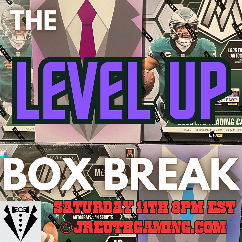 The Level Up Box Break 79 Experience | JReuthGaming