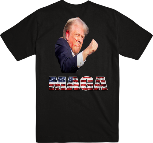 MAGA ICONIC FISTPUMP PIC | The Graphics King