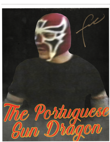 Portuguese Sun Dragon AKA Fandango Singed Photo | Immortal Wrestling