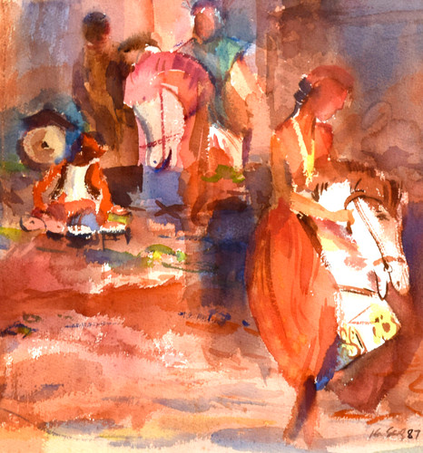 TRIBAL LIFE 传统神马舞蹈 (1987) | LIM KA SENG 林家成 | Younie Gallery