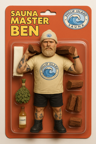 Sauna Master Ben action figure | Mysite