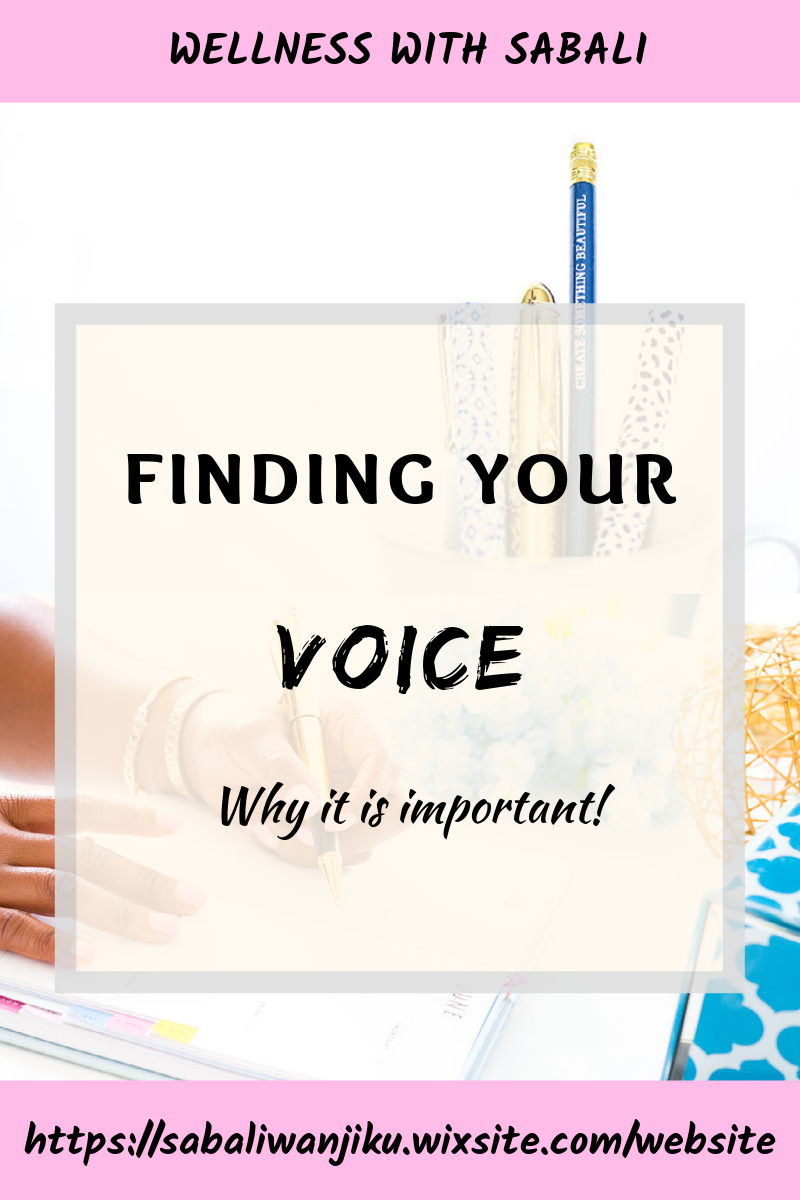 FINDING YOUR VOICE