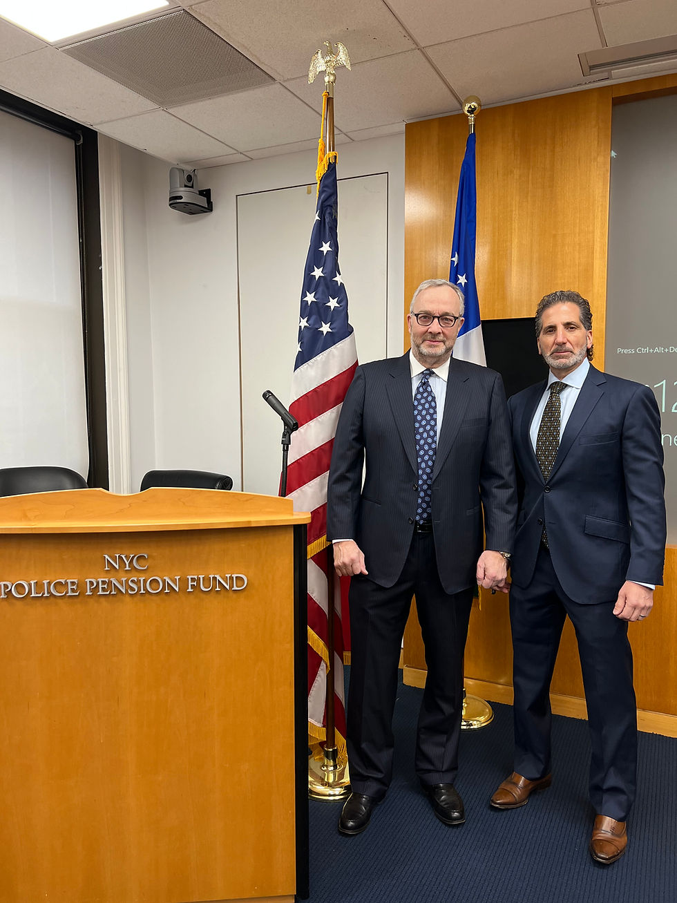 November 9, 2022, Police Pension Fund Meeting