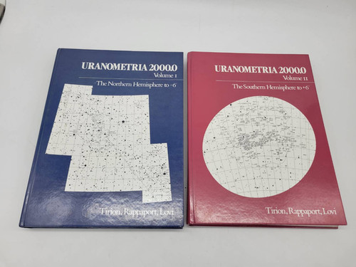 【完売】【中古品】URANOMETRIA 2000.0 Volume Ⅰ.Ⅱセット | 天文ハウスTOMITA