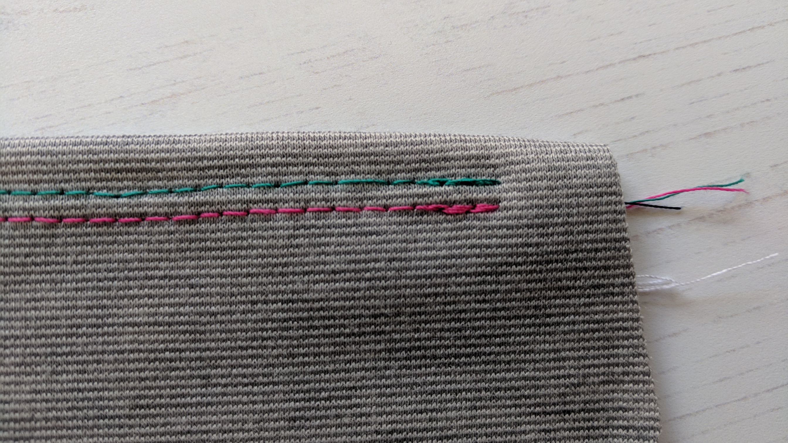 How to sew using a twin needle – owl and sewing cat