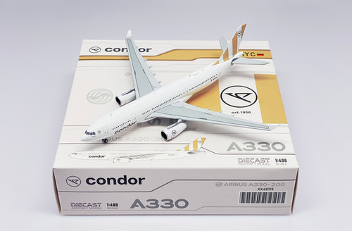 Condor A330-200 Reg: D-AIYC JC Wings Scale 1:400 Diecast model XX40115 ...