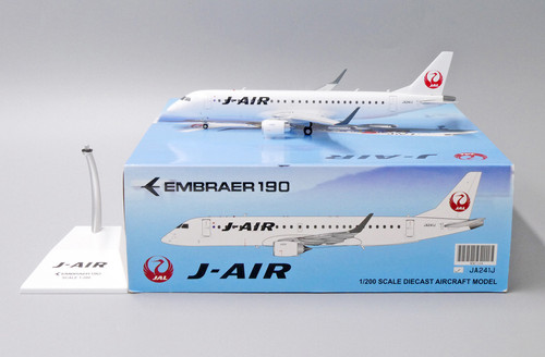 J-Air EMBRAER ERJ-190STD Reg: JA241J JC Wings Scale 1:200 Diecast model ...