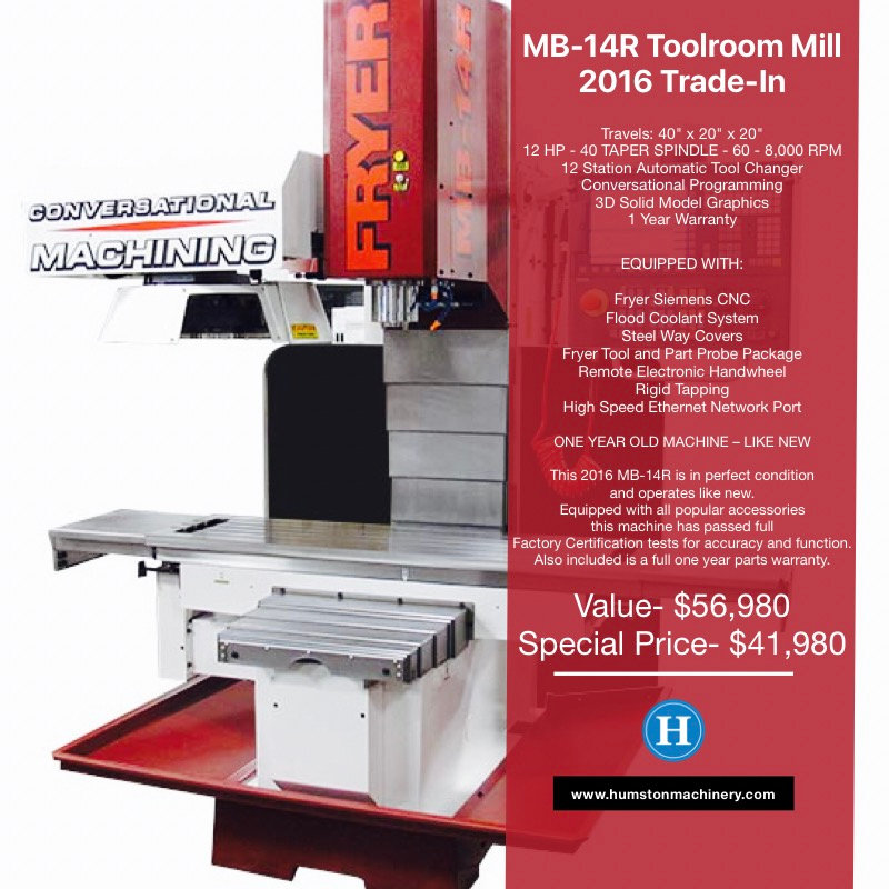 Fryer MB-14R Trade In, In Stock