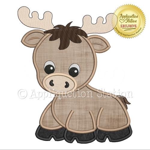 Zoo Pals Moose | appliquetionstation