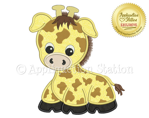 Zoo Pals Giraffe | appliquetionstation