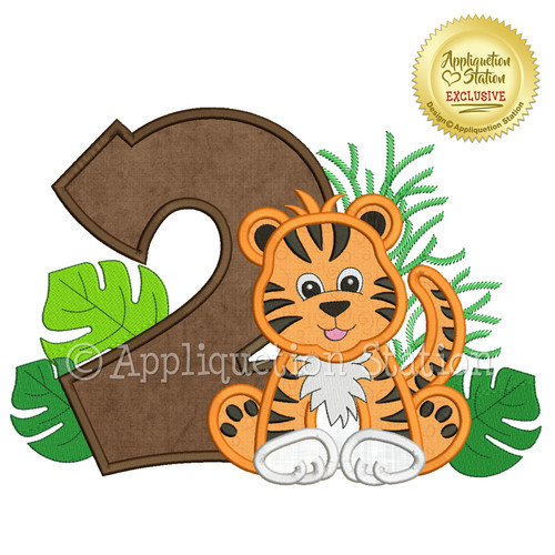 Tiger Number 2 | appliquetionstation