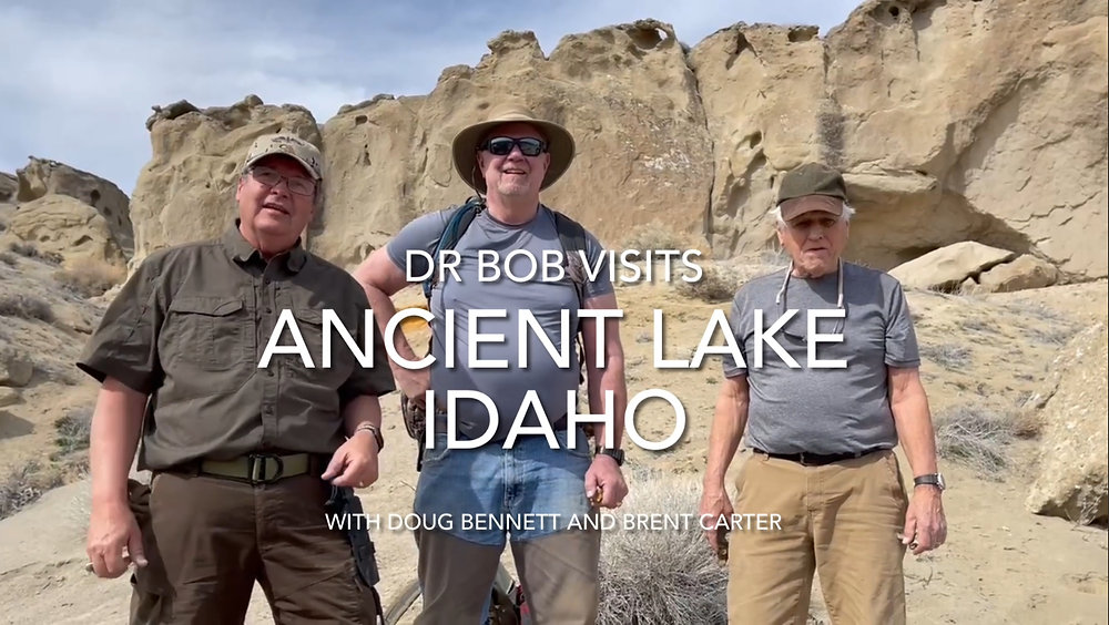 Dr. Bob Visits Ancient Lake Idaho