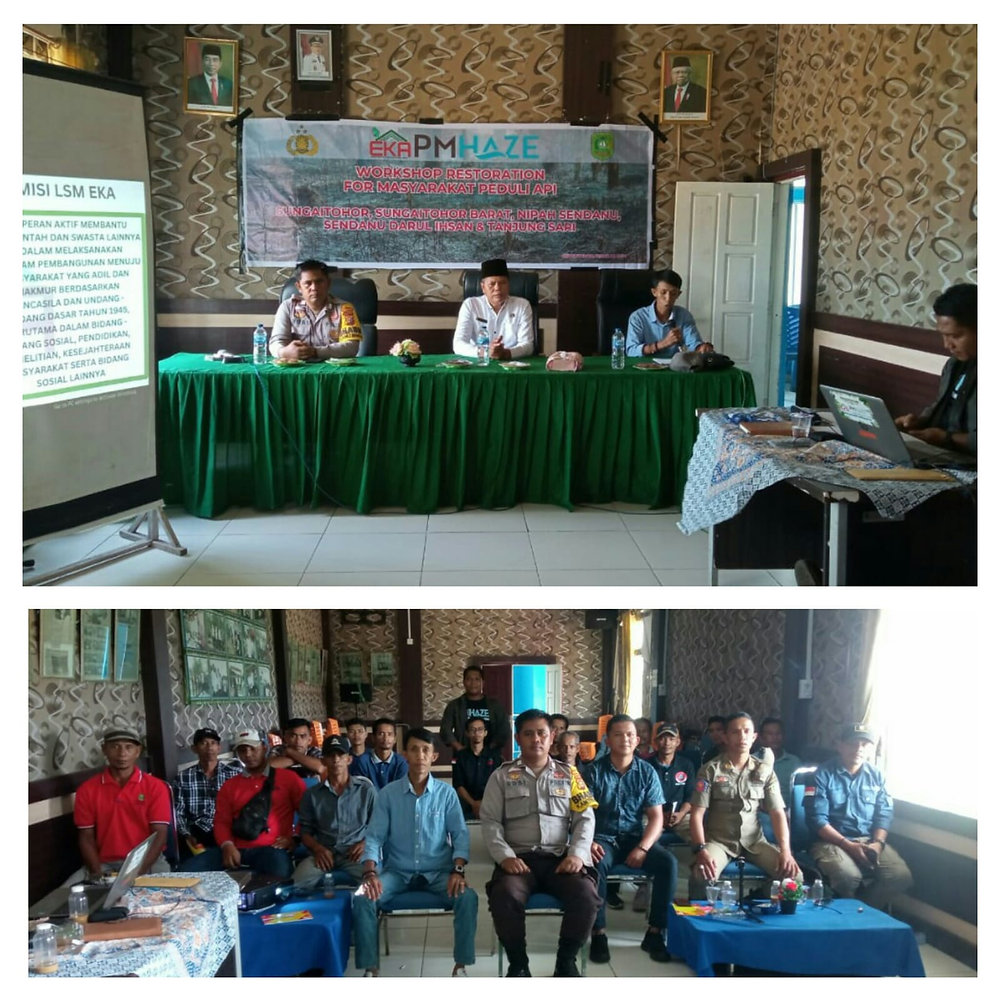 Sambut Kemarau EKA dan PM HAZE Lakukan Workshop Untuk Masyarakat Peduli Api