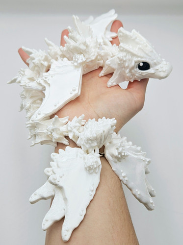 Biodegradable Articulated Sea Serpent | Prime 3D Printing Service