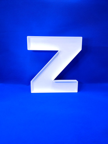 3D printed fillable letter Z | Prime3DPrime3D