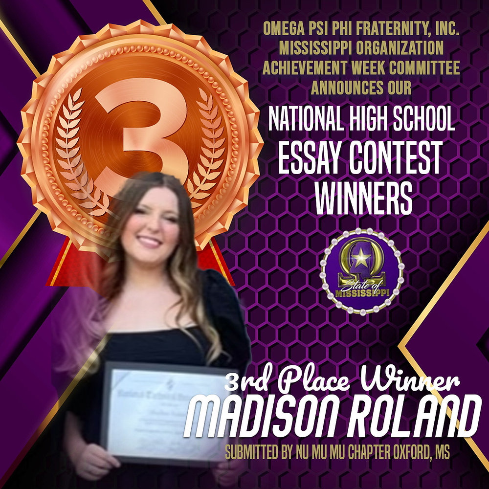 MS State Essay Contest Winners