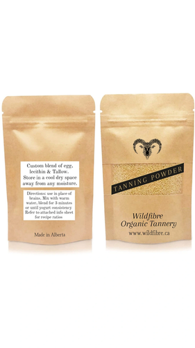 Tanning Powder 175g | Wildfibre Organic Tannery